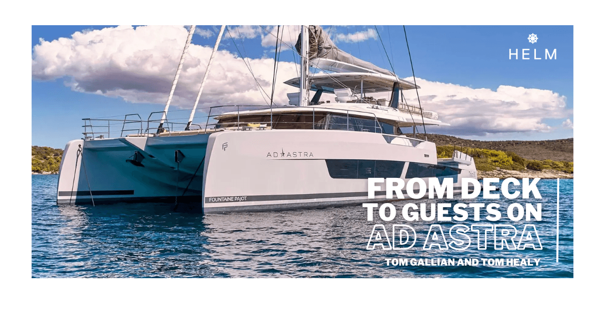 Charting Ad Astra, From Deck to Guests