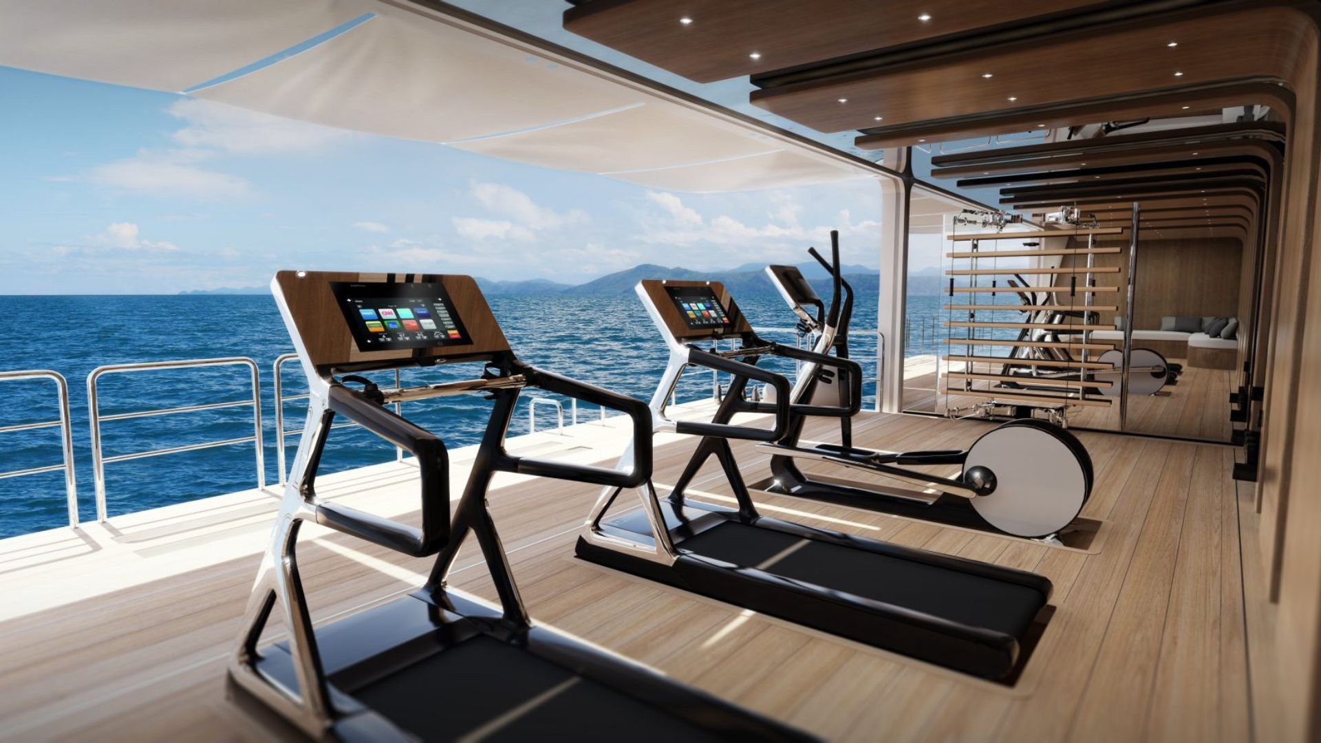 Best Yacht Gyms for Ultimate Wellness at Sea | HELM